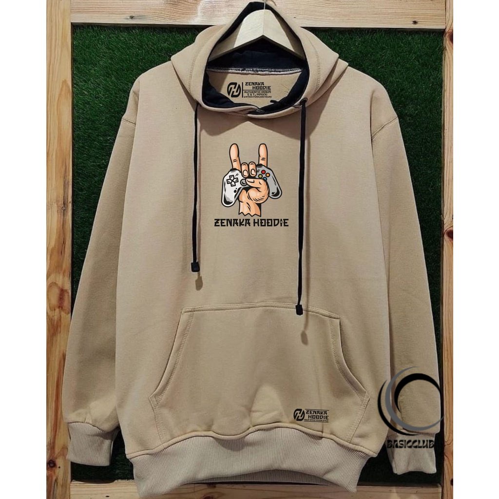 Jual Jaket Cowo Anime Sweater Metal Game Cream Esthetic Pria Murah ...