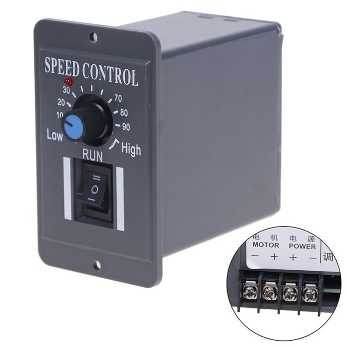 Jual PWM Motor Speed Controller Reversible Switch 6A Regulator DC 10V ...
