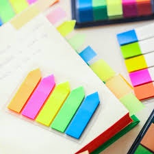 Jual Post It / Sticky Note (Memo Stick PANAH) Warna Warni (Variasi 5 ...