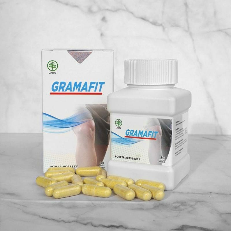 Jual (CAR)Gramafit Herbal Asli Original Obat Nyeri Vitamin Sendi Dan ...