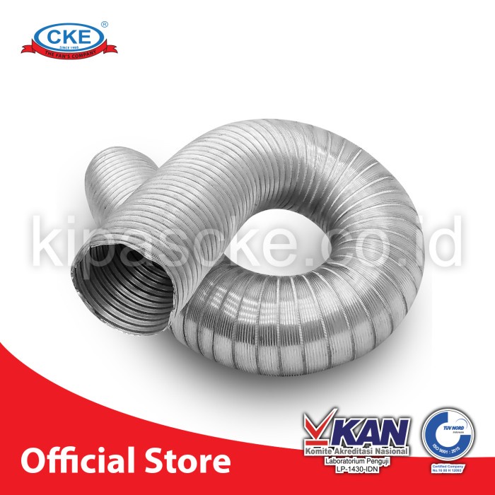 Jual Selang Portable Ventilator 2 Inch 3 Meter Flexible Duct Duct hose ...