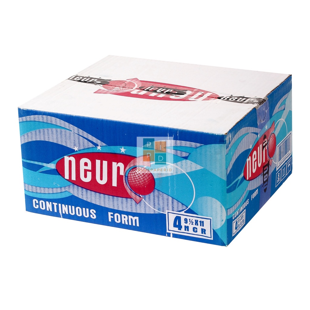 Jual NEURO - Continous Form 4 Ply 91/2 x 11 ( K4 ) Ncr - Box | Shopee ...