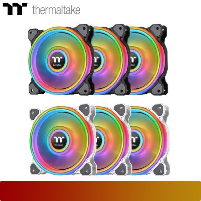 Jual THERMALTAKE Riing Quad 12 RGB Radiator Fan TT Premium Edition 3 ...