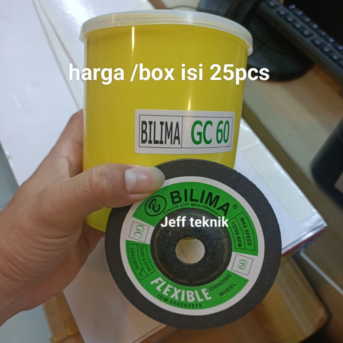 Jual mt flexible bilima 1 box isi 25pcs #60 / bilima GC 60 original ...