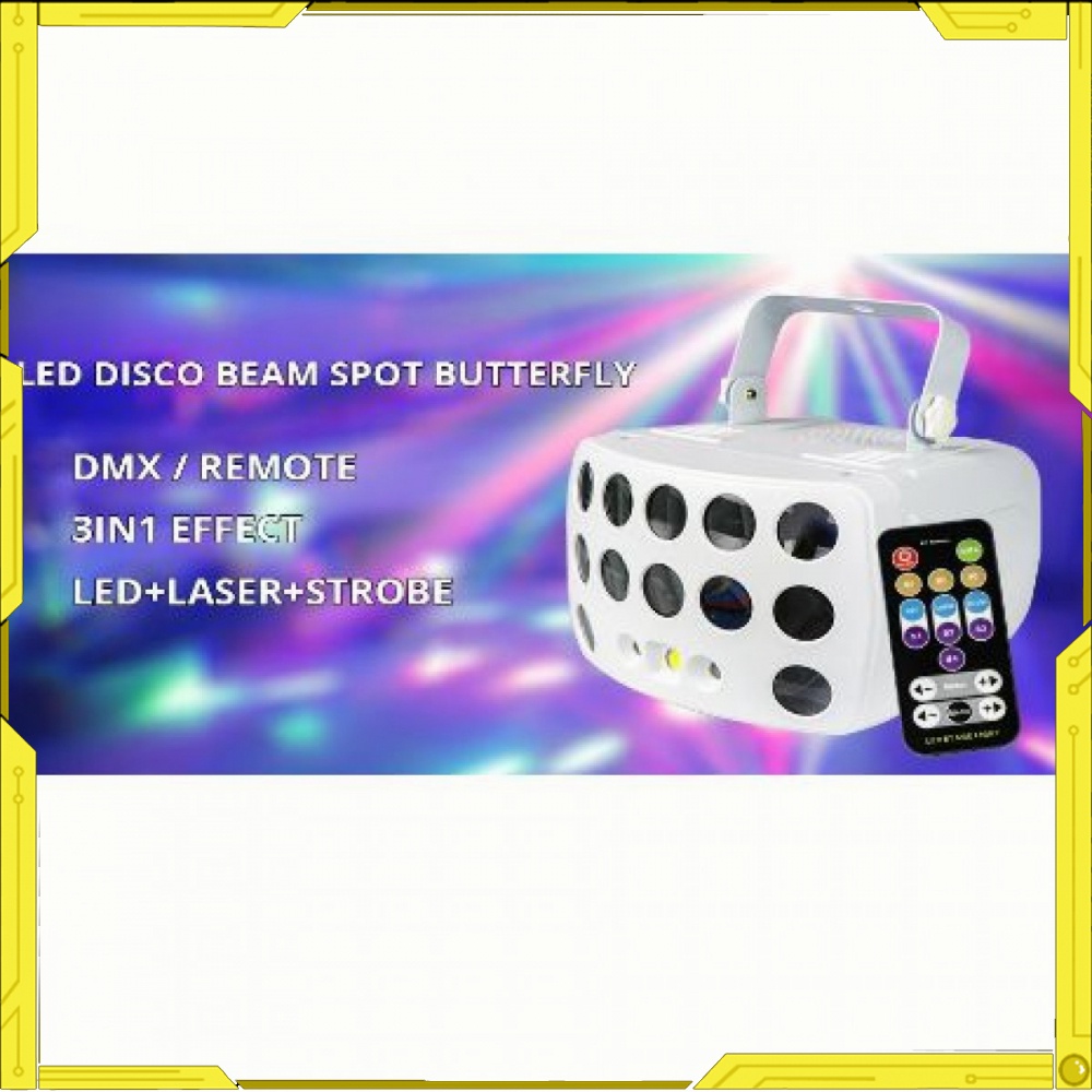 Jual Lampu Sorot LED RGBW Spotlight 12 Patterns DMX 512 36W - AL90 ...