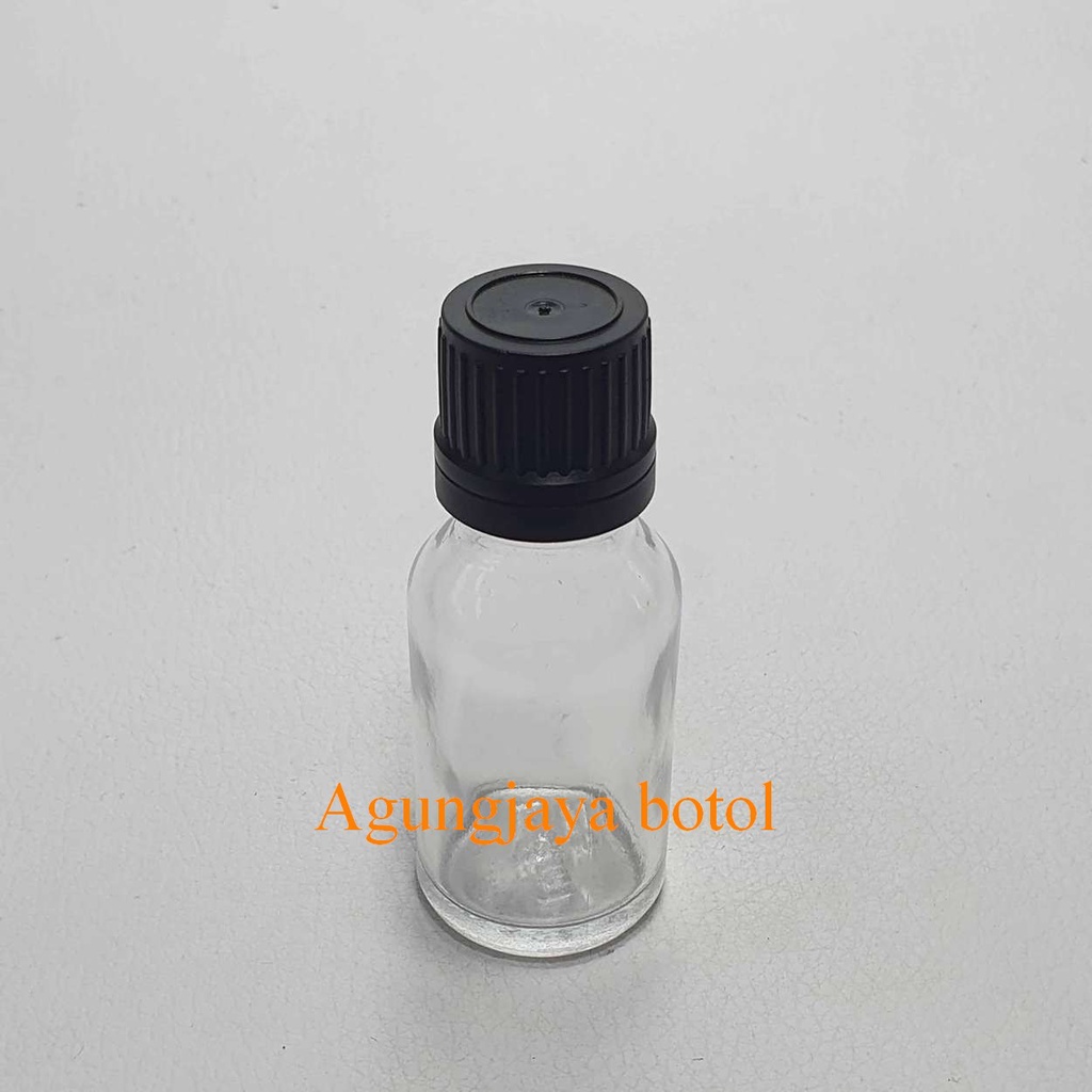 Jual Botol Kaca BR 15 Ml Clear Original Tutup Drop Dalam Toner Original ...