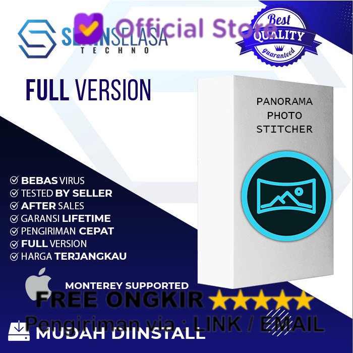 Jual Software Stitch Foto: Panorama Photo Stitcher 1 [MAC] | Shopee Indonesia