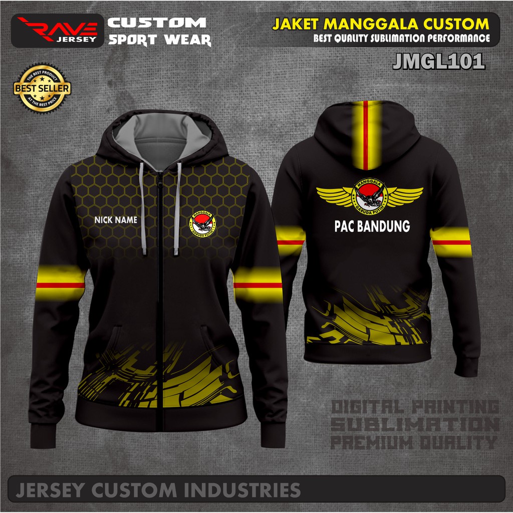 Jual JAKET MANGGALA JAKET ORMAS FULL PRINTING SUBLIM CUSTOM (DESAIN ...