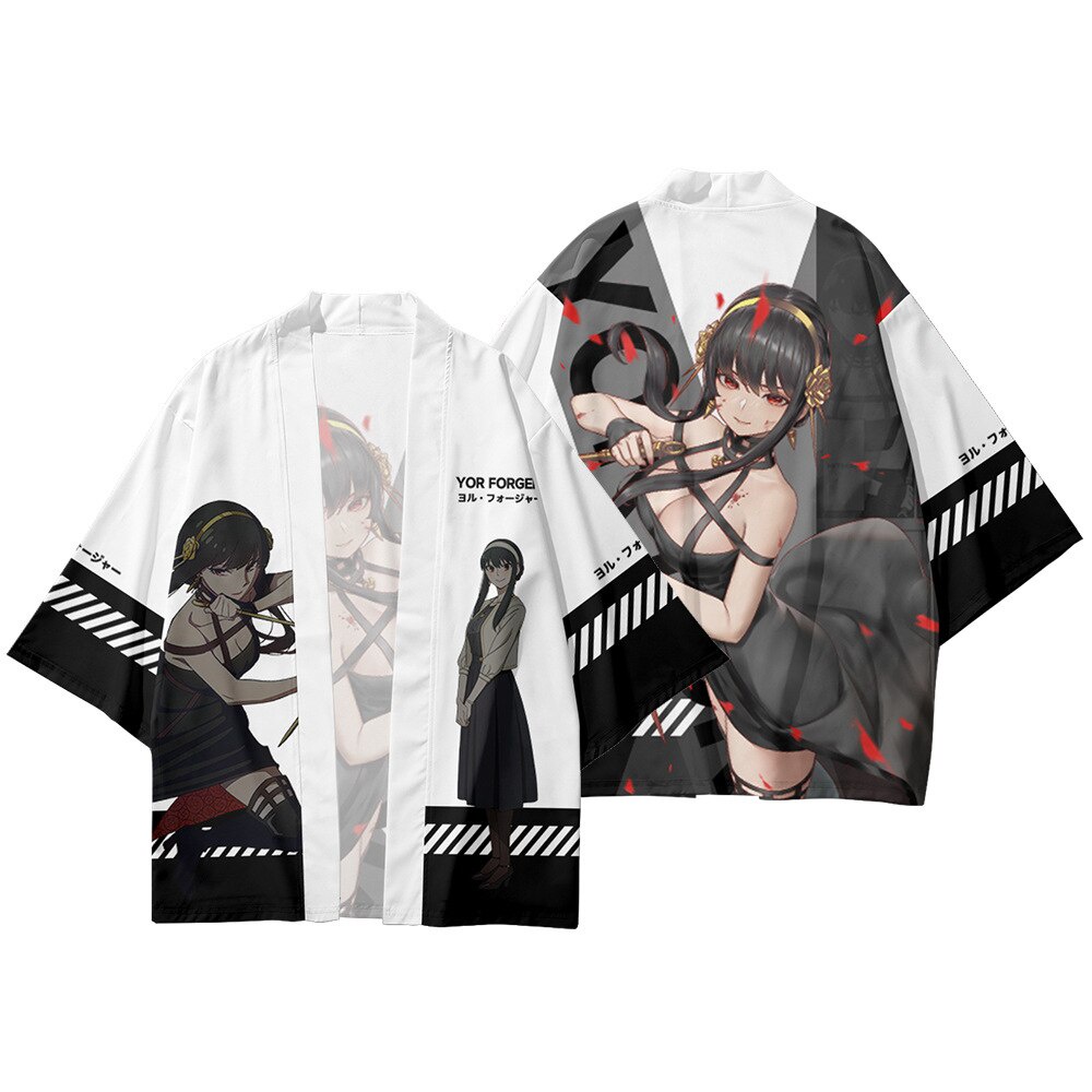 Jual Yor Forger Cosplay Streetwear Cardigan Spy X Family Shirt Clothing ...