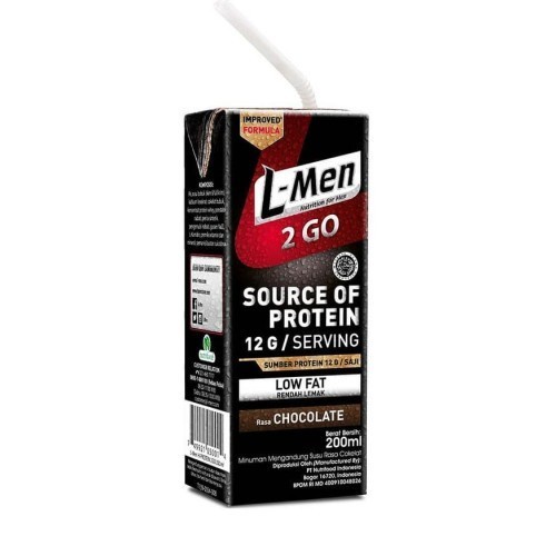 Jual (MINUMAN) L-MEN 2 GO SOURCE OF PROTEIN RASA CHOCOLATE 200ML ...