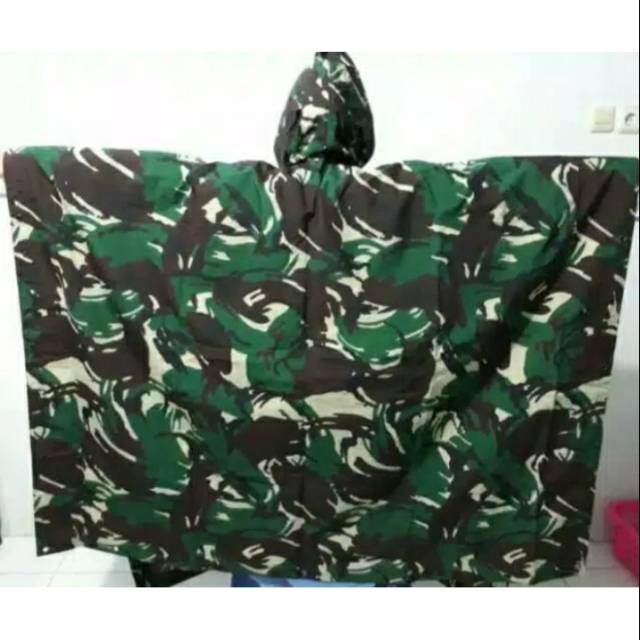Jual Ponco Loreng PONCO LORENG JATAH TNI / JAS HUJAN | Shopee Indonesia