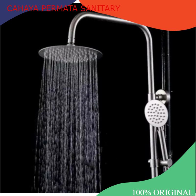 Jual Shower Tiang/Hand Shower tiang Komplit Kran Cabang | Shopee Indonesia