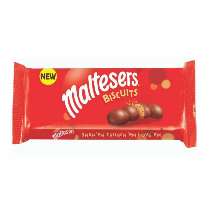 Jual MALTESERS Chocolate Ball Biscuits Permen Cokelat Candy Candies ...