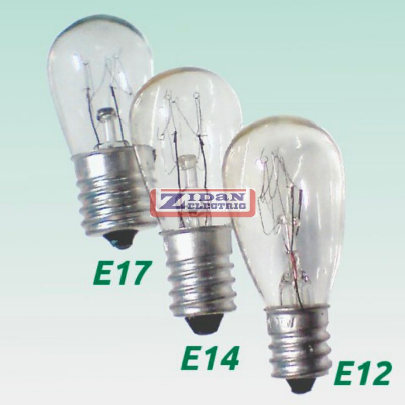Jual Lampu Dop Kulkas E12 E14 E17 15W / Lampu Tidur 15 Watt E12 E14 E17 | Shopee Indonesia