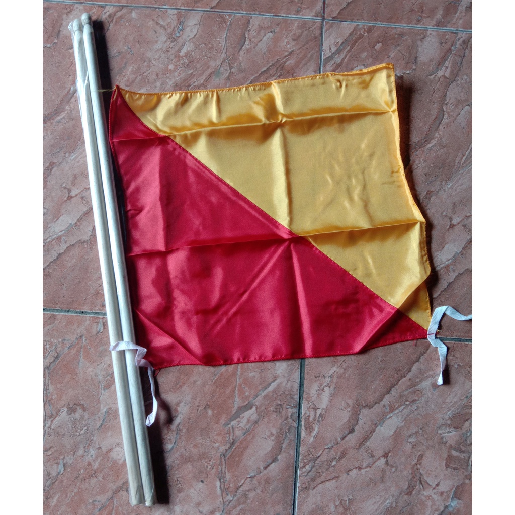 Jual Bendera Semapore / Semapur Pramuka Sepasang / Tongkat Semapur ...