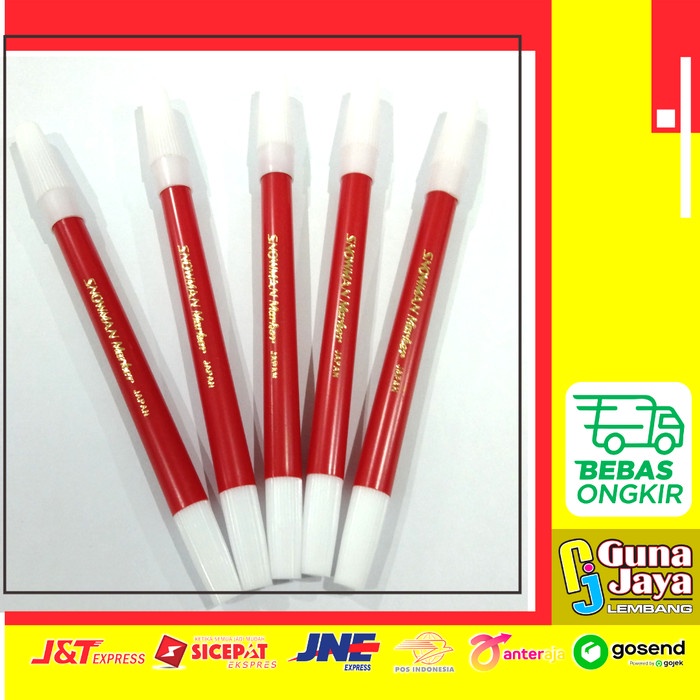 Jual Snowman Spidol Kecil Merah Marker | Shopee Indonesia