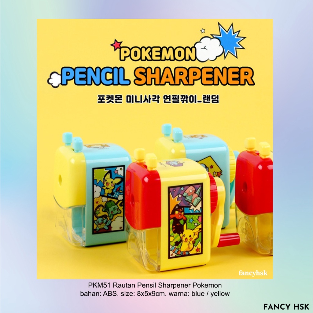 Jual RAUTAN PENSIL SHARPENER POKEMON PKM51 | Shopee Indonesia