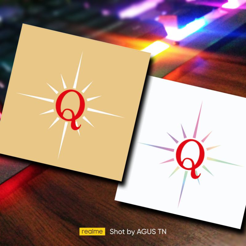 Jual STIKER Q BERSINAR STICKER Q BERSINAR STIKER IKS PI STICKER CUTTING ...