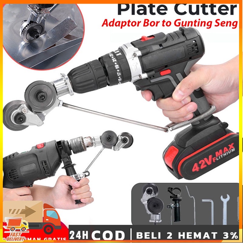 Jual Adaptor Bor to Gunting Seng - Gunting holo bor elektrik iron ...