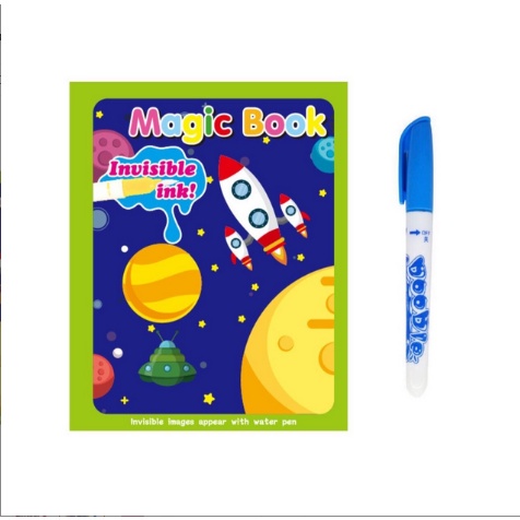 Jual PEACHs - S5745 Buku Gambar Pen Air / Magic Water Book Buku ...