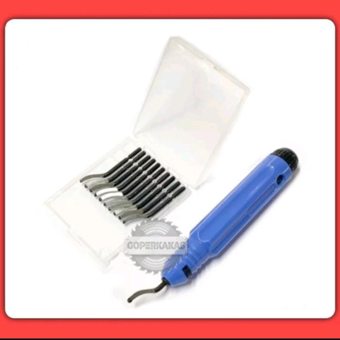 Jual SOLID DEBURRING TOOL BIT SET 10Pcs MATA PISAU SERBAGUNA | Shopee ...