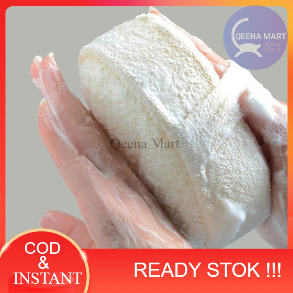 Jual Spons Mandi Shower Sponge Scrub Cleaning Bath - LO14 - White ...