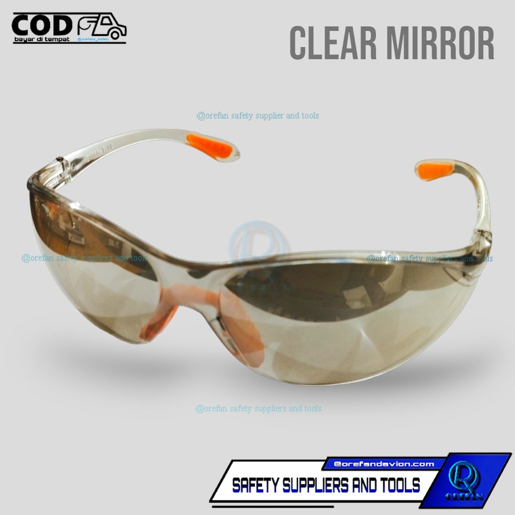 Jual KACAMATA FASHION MIRROR HARMIT CLEAR & SMOKE | Shopee Indonesia