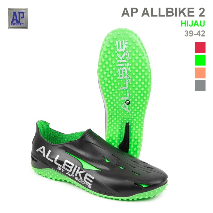 Jual AP Boots ALLBIKE 2 HIJAU - Sepatu Bike PVC | Shopee Indonesia
