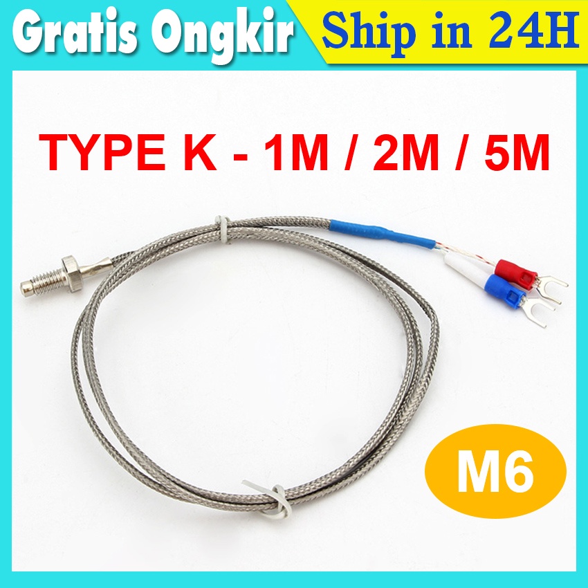 Jual Thermocouple Termokopel Type K | Shopee Indonesia