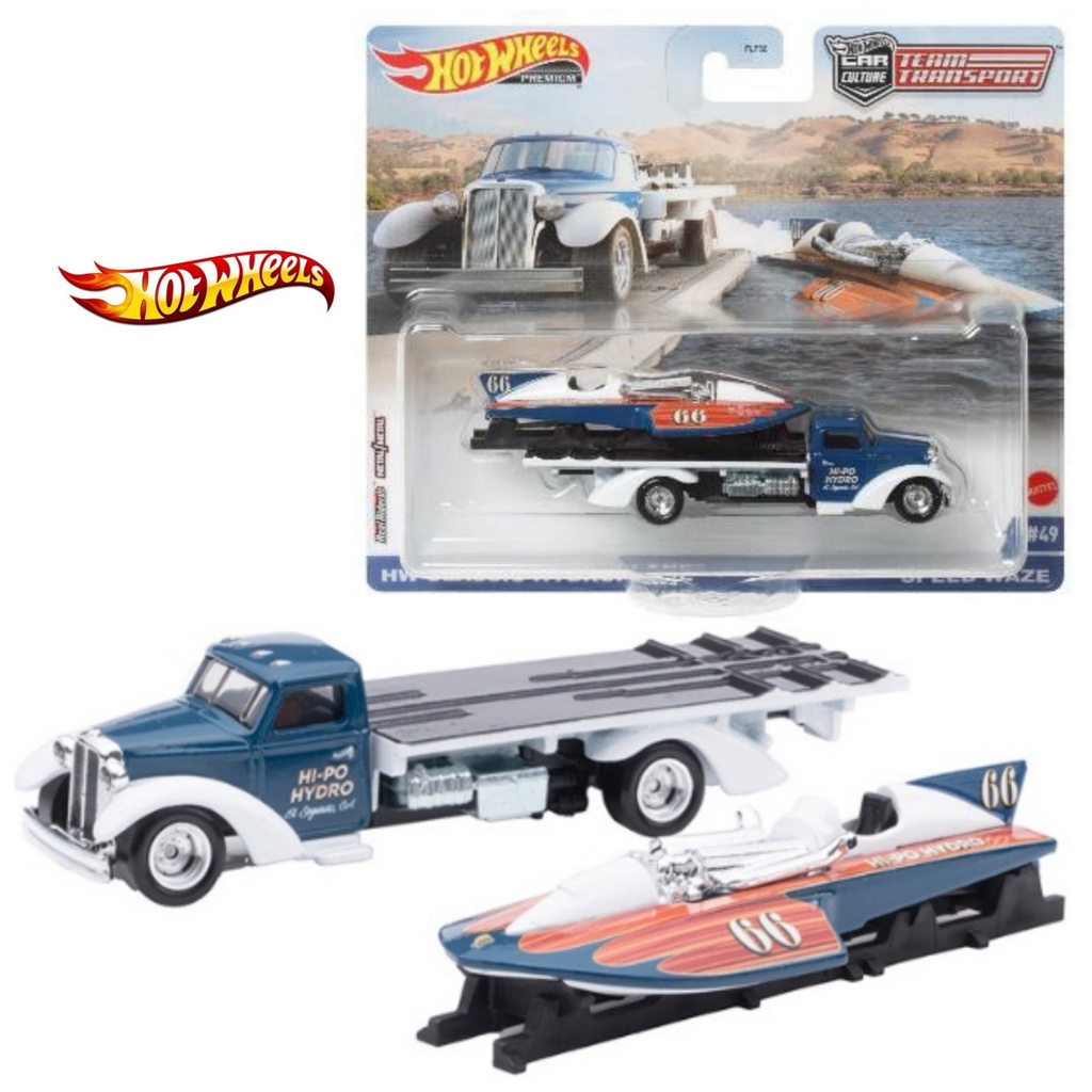 Jual Hot Wheels Team Transport HW Classic Hydroplane & Spees Waze ...