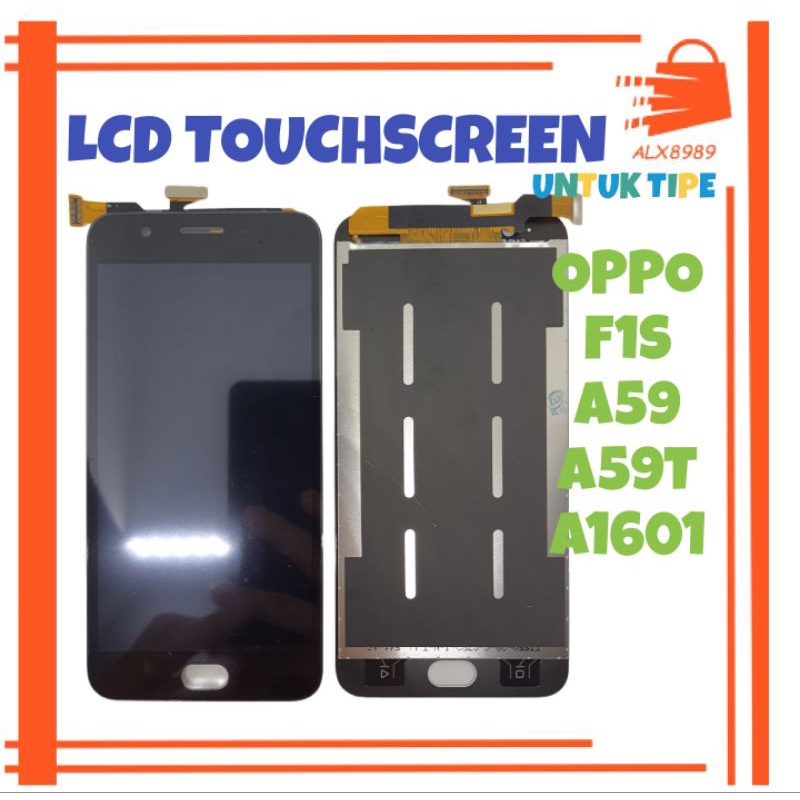 Jual LCD TOUCHSCREEN OPPO F1S / A59 / A59F / A1601 Fullset Original ...