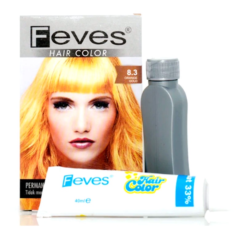 Jual Cat Rambut Feves Color 40ml | Shopee Indonesia