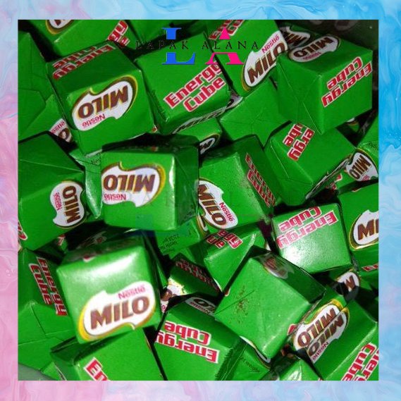 Jual (1PCS) PERMEN MIILO CUBE LOKAL Eceran Perbutir Coklat Miilo Milo ...