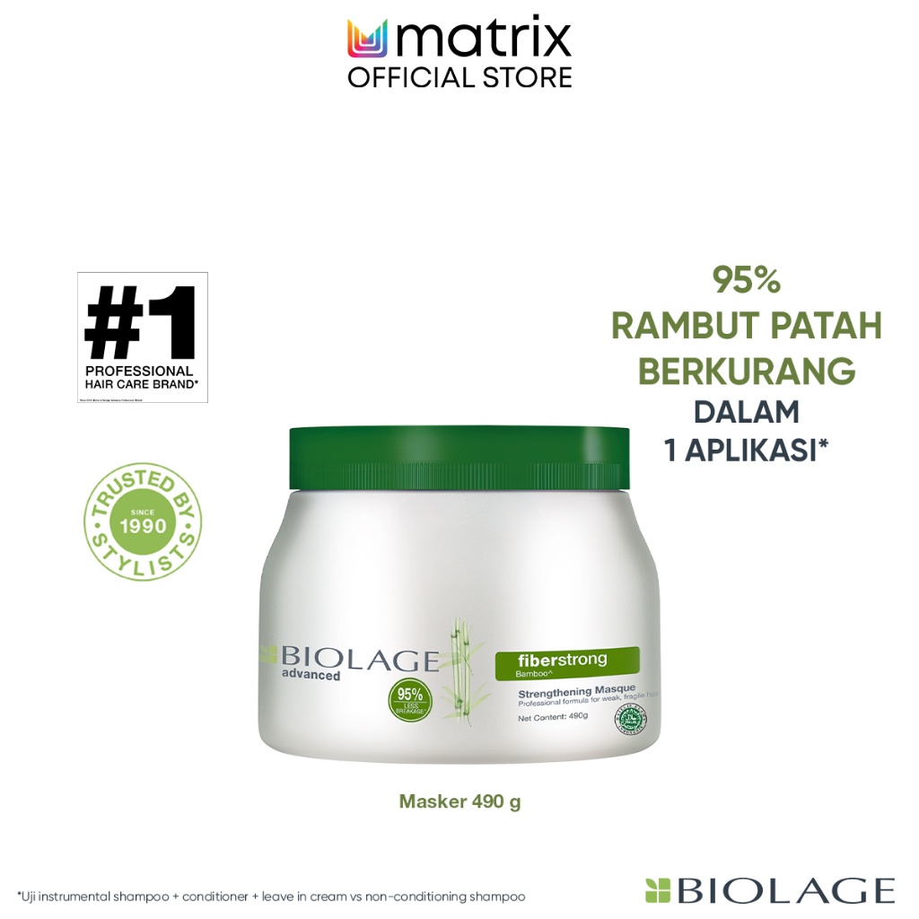 Jual Matrix Biolage Fiberstrong Mask 490gr - Masker Rambut Rusak dan ...