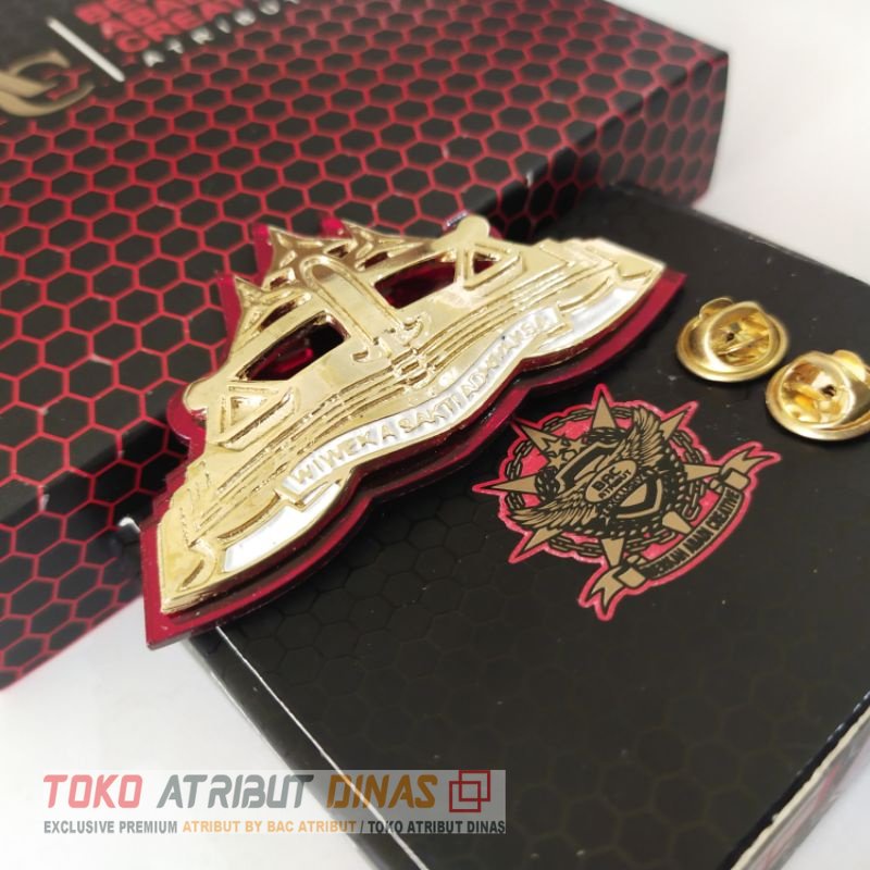 Jual pin penyidik wiweka jaksa Exclusive ATRIBUT BAC | Shopee Indonesia