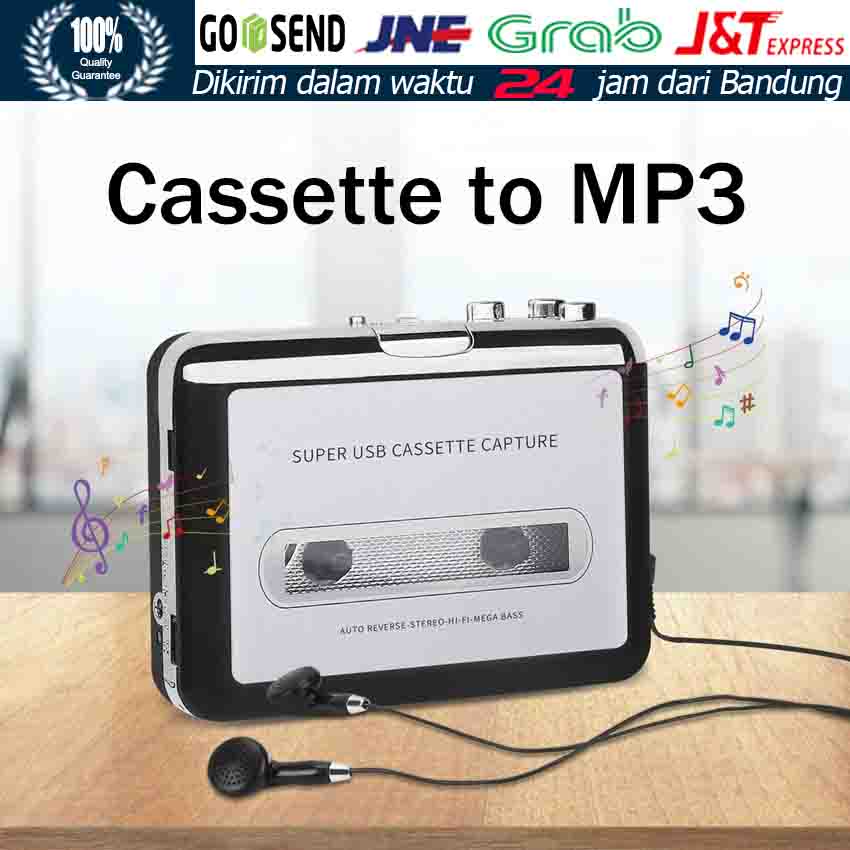 Jual CONVERTER KASET Walkman Cassette Capture to USB MENJADI FILE MP3 ...