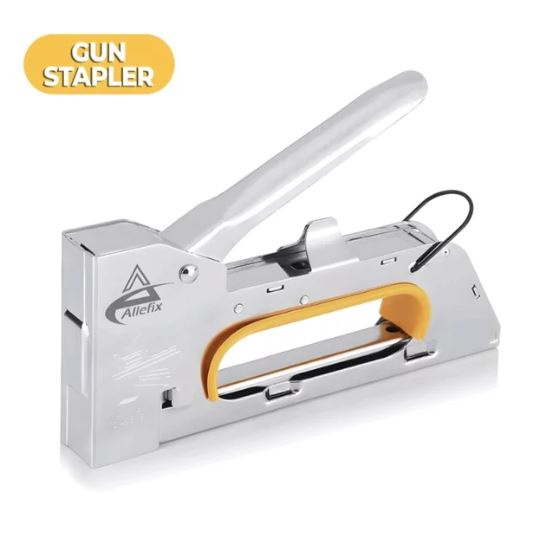 Jual Allefix Stapler Gun Staples Jok Motor Otomatis Guntacker Steples ...