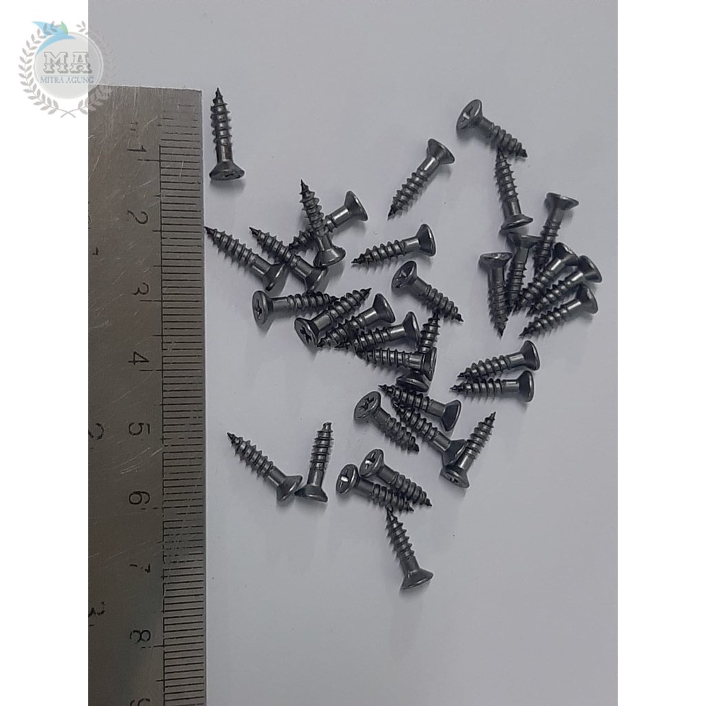 Jual Skrup Kayu Lemari Wood Screw 1/2 skrup kayu overval gembok ...