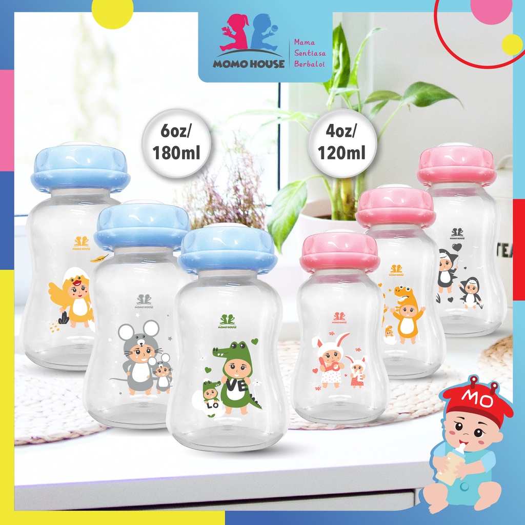Jual MOMO HOUSE Botol Penyimpanan Asi Botol Susu Botol Asi Botol ...