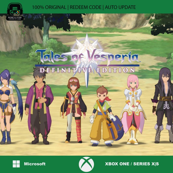 Jual tales of vesperia Xbox One Series X|S Original Redeem Code Game | Shopee Indonesia