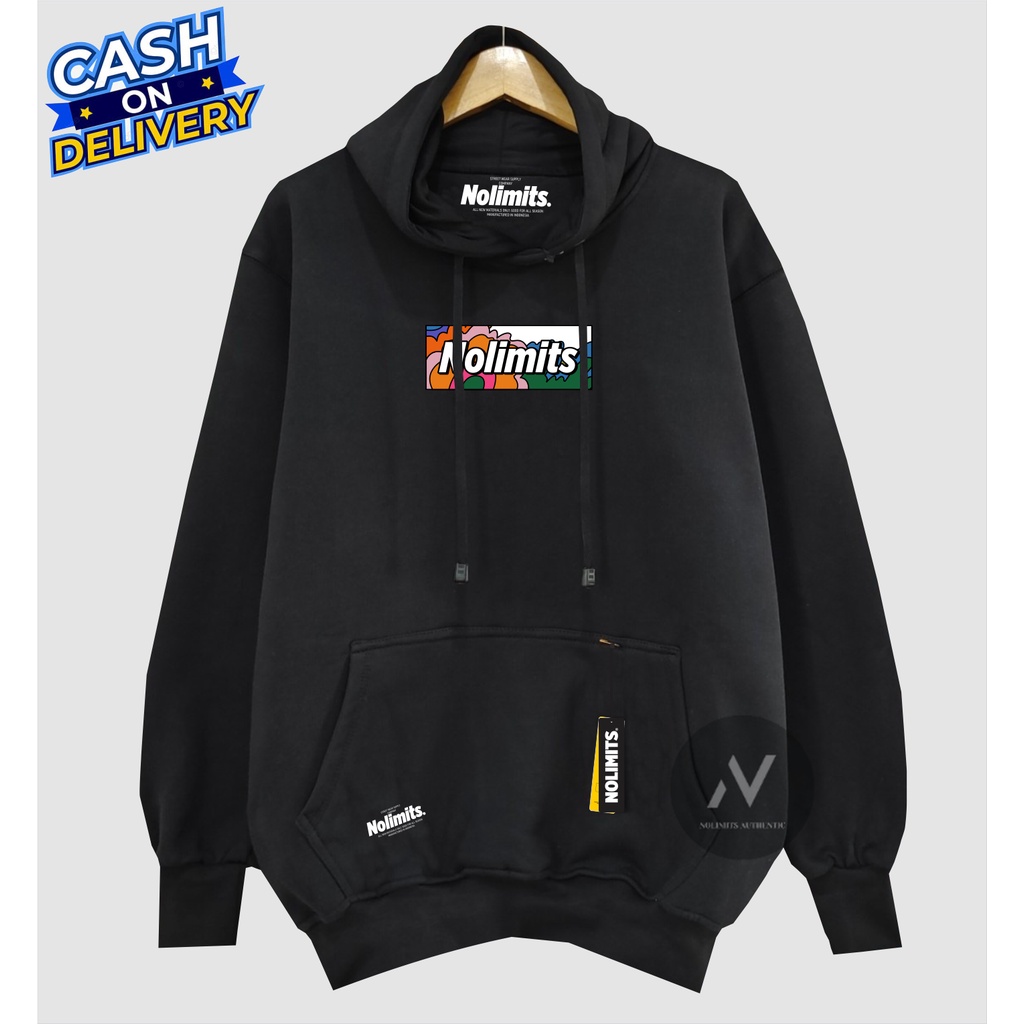 Jual NOLIMITS Jaket Sweater hoodie pria terbaru 2024 tebal pria ...