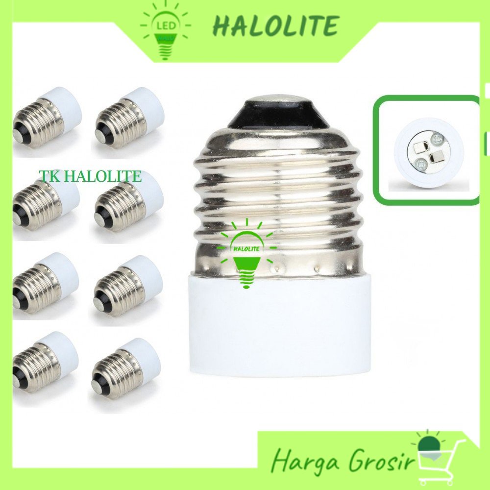 Jual FITTING E27 MENJADI MR16 CONVERTER FITTING SAMBUNG E27 | Shopee Indonesia