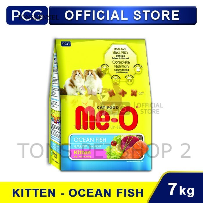 Jual Me-O Meo 7kg Kitten Food Ocean Fish Flavor 7 kg MEO Makanan Kucing ...