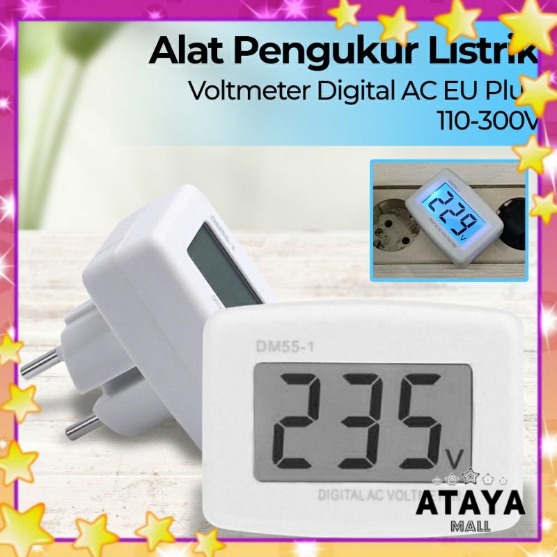 Jual Alat Pengukur Tegangan Listrik - Voltmeter Digital | Shopee Indonesia