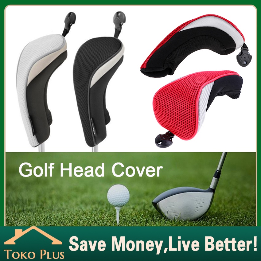 Jual Golf Iron Head Cover Golf Premium Mesh Number - Cover Long Neck ...