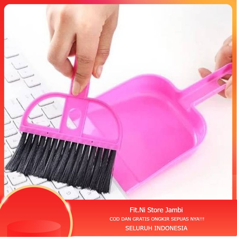 Jual SAPU PENGKI MINI SET/ SERBAGUNA SAPI MINI DUSTPAN SET SEROKAN ...