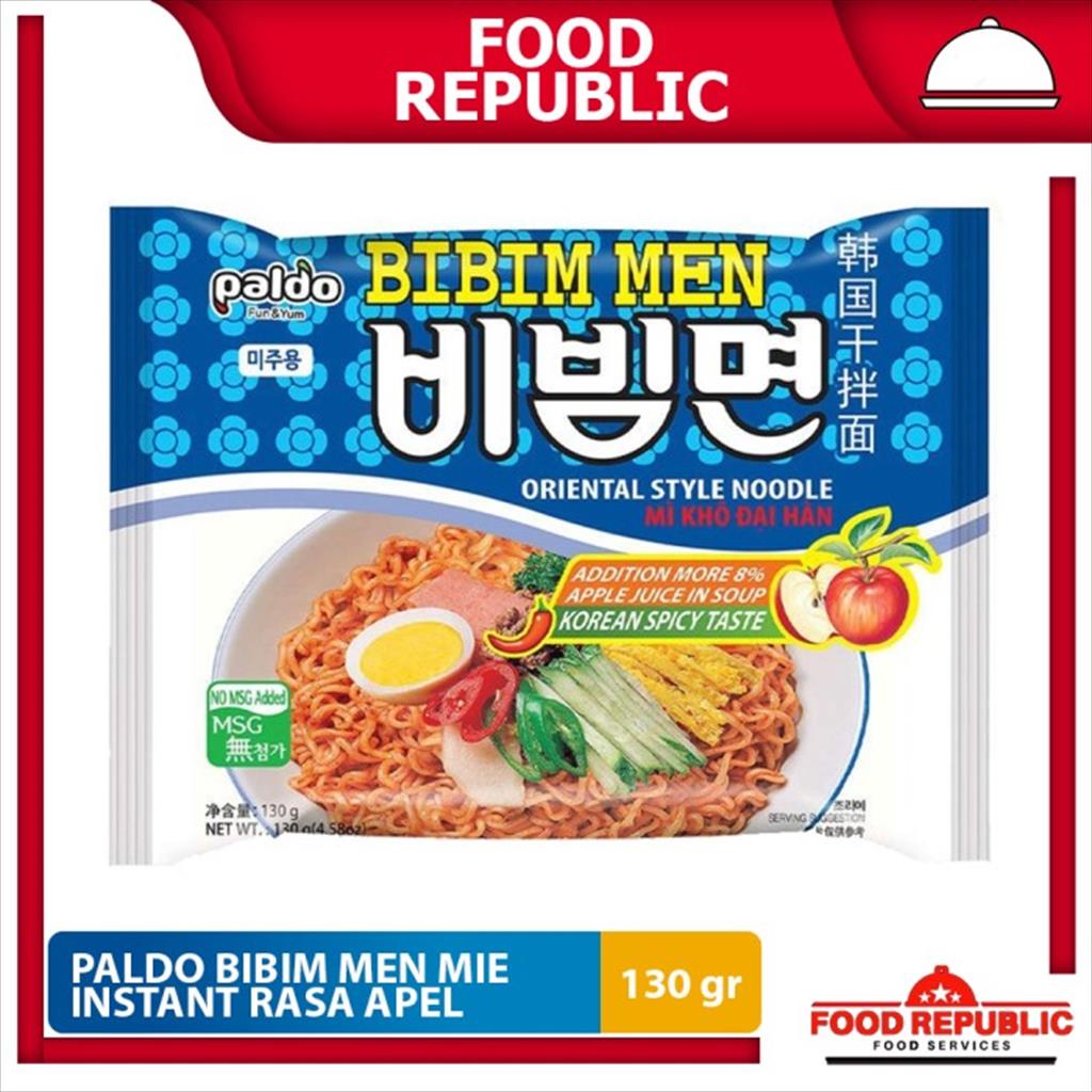 Jual Paldo Bibim Men Mie Instan Rasa Apel 130 Gr Oriental Style Noodle ...