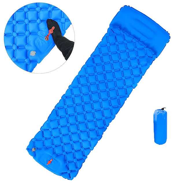 Jual Kasur Matras Angin Inflatable Ultralight Sleeping Bag Alas Lipat ...