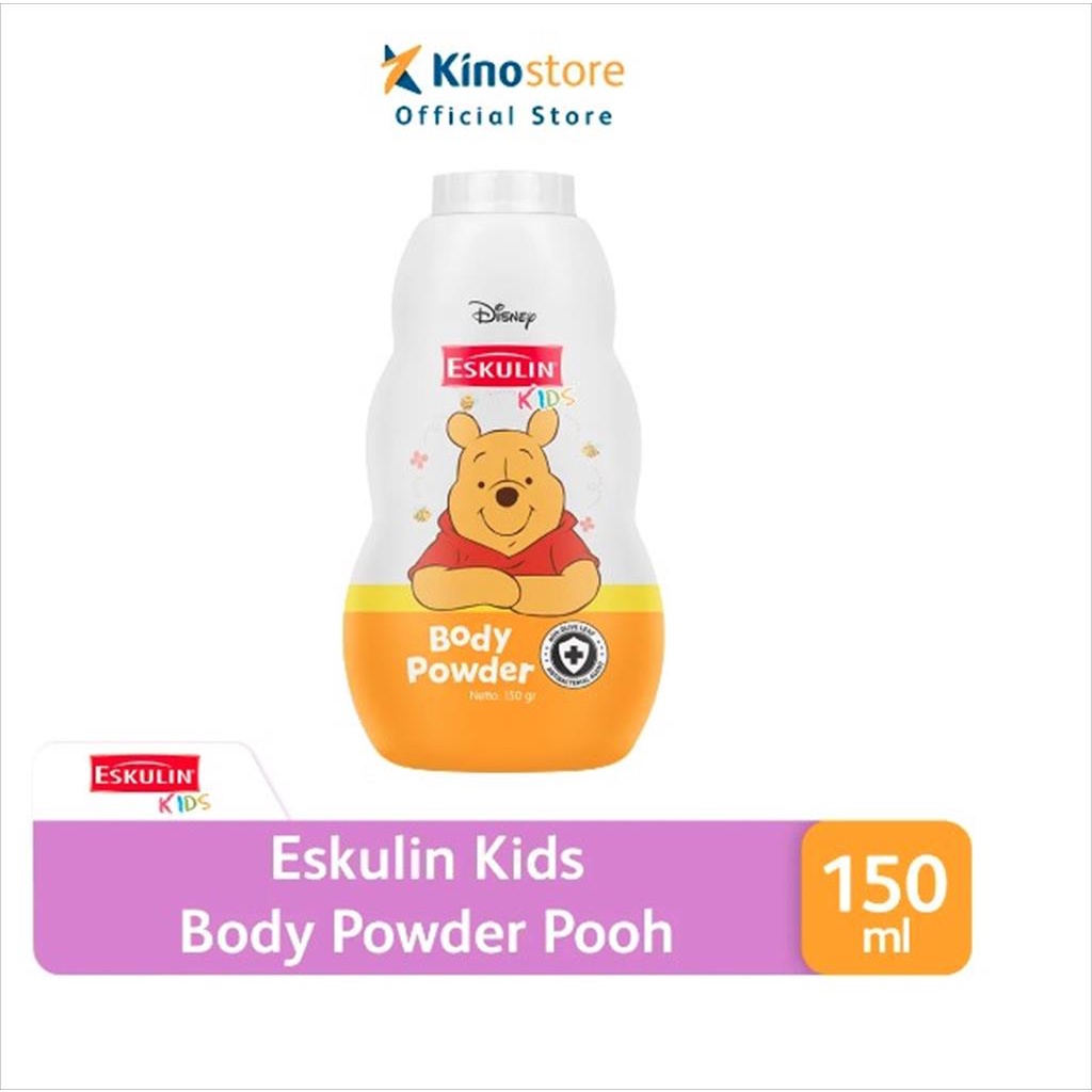 Jual Eskulin Kids Body Powder Bedak Anak-Anak Winnie The Pooh 150 gr ...