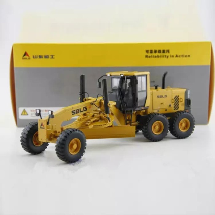 Jual Diecast Miniatur Alat Berat SDLG Motor Grader G9190 (1:35 ...